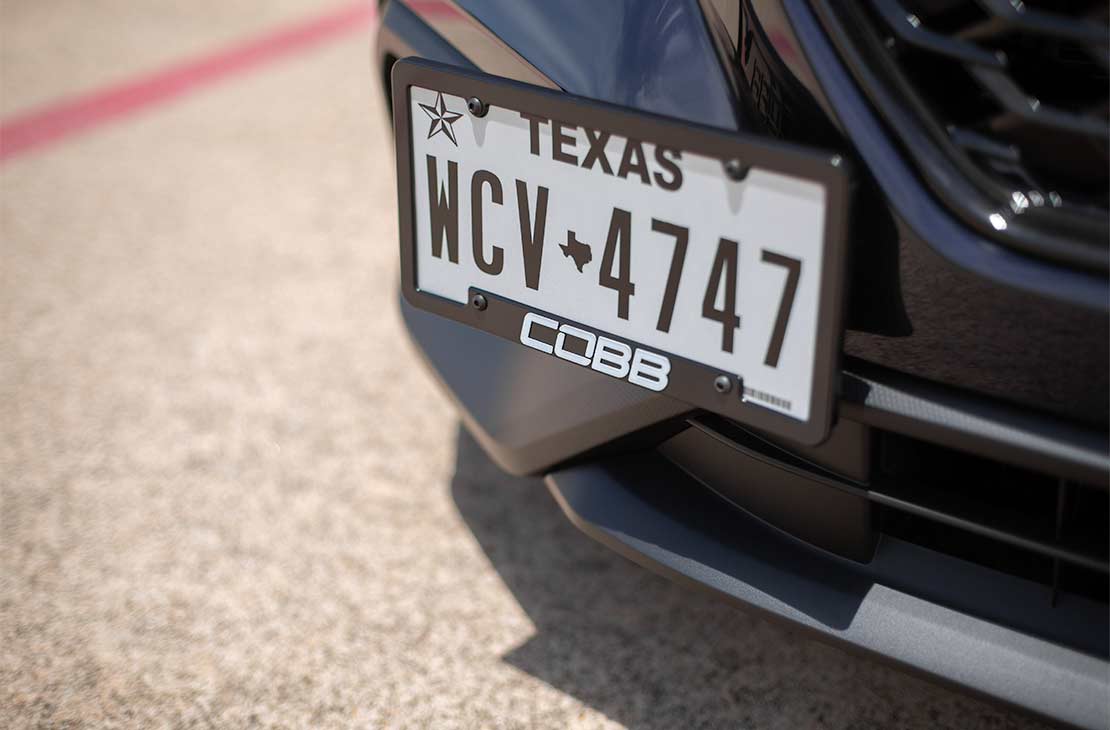 COBB Tuning - License Plate Relocation Mount