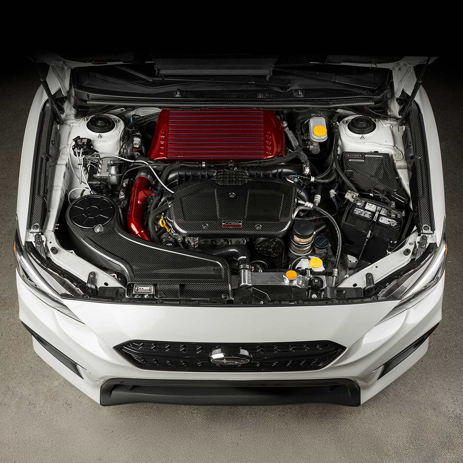 COBB Tuning - Subaru Redline Gloss Carbon Fender Shrouds WRX 2015-2021 ...