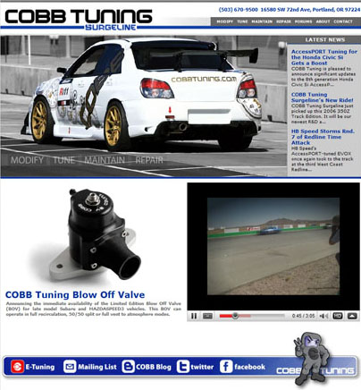 New Websites for COBB Tuning Shops - COBB Tuning