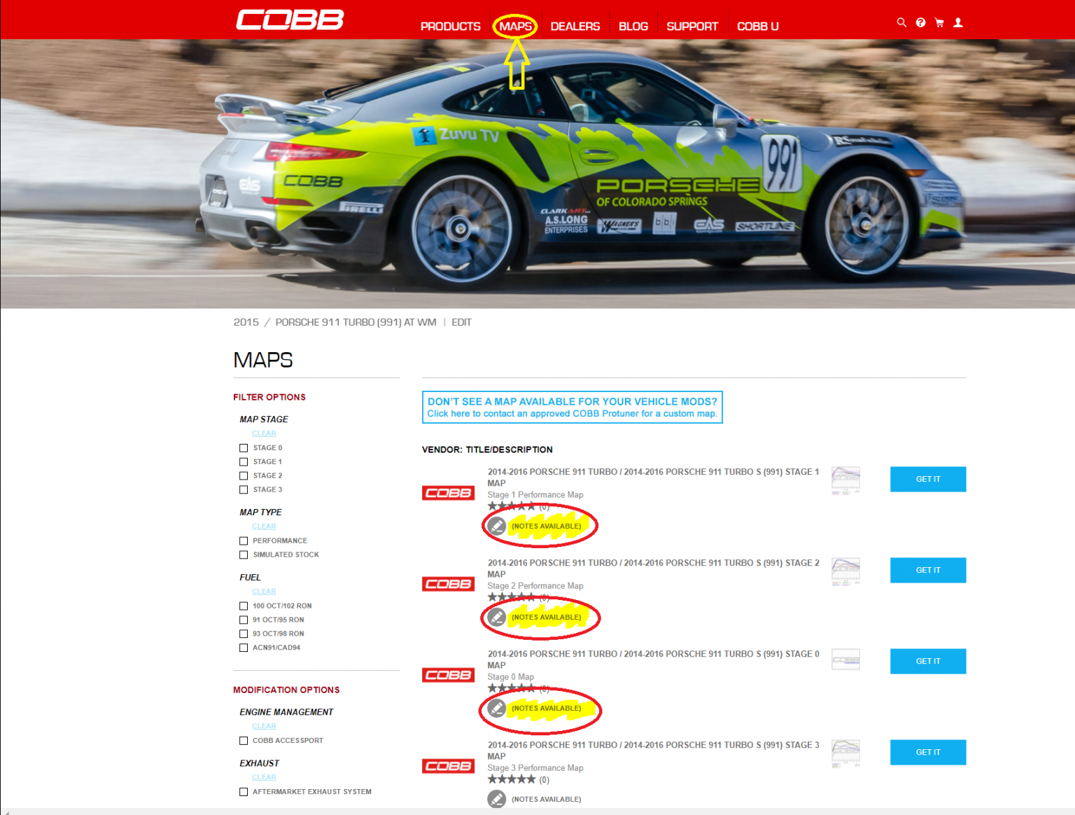 Map Notes - Tech Support for Yourself - COBB Tuning