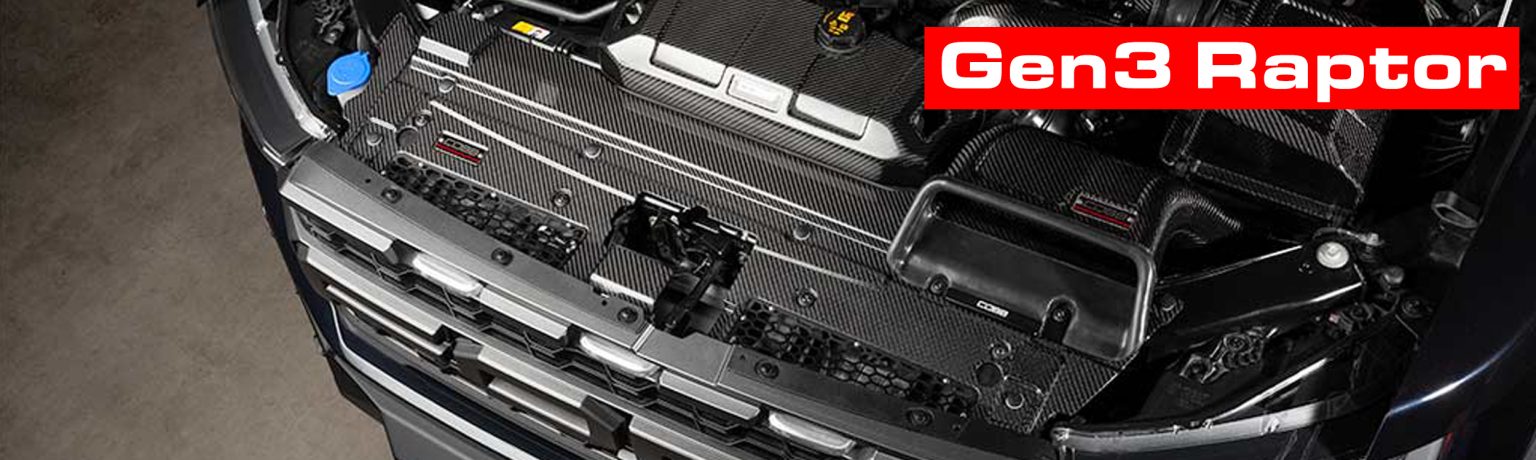 Carbon Fiber Radiator Shrouds for Ford F-150 & Raptors Now Available!