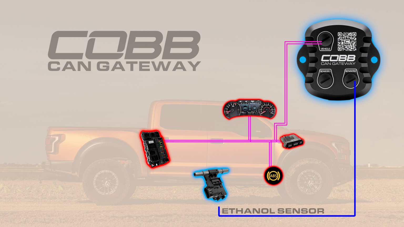 CAN Flex‑Fuel for Gen2 Ford F‑150 Raptor - COBB Tuning